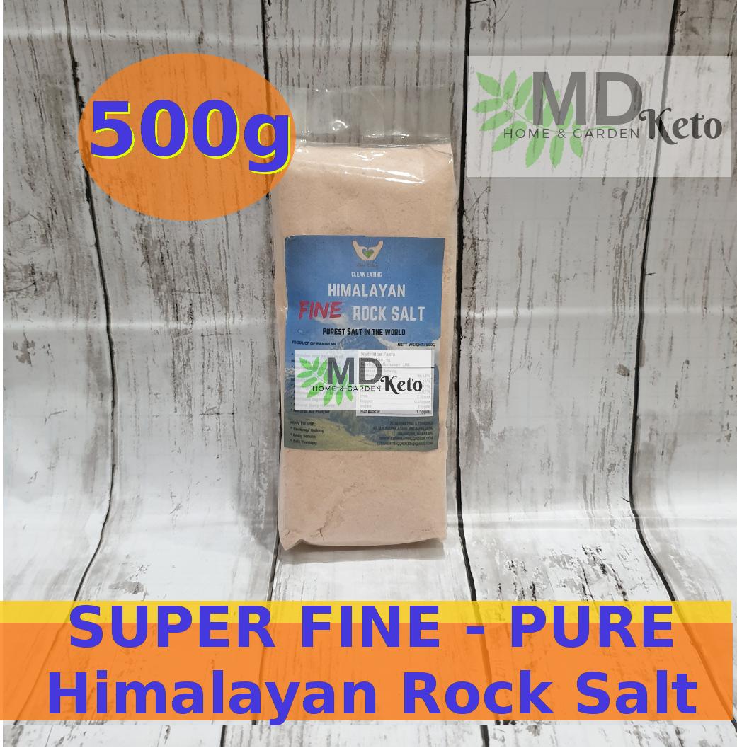 [CleanEating] 100% pure Himalayan Super Fine Salt 500g – MD Keto Home ...