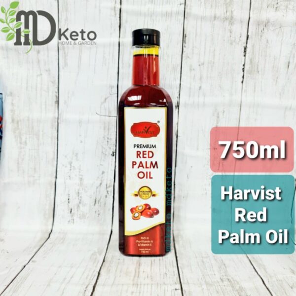 [Harvist] 100% 750ml Halal Palm fruit OIL Premium Extra Red - MD Keto Home & Garden Malaysia