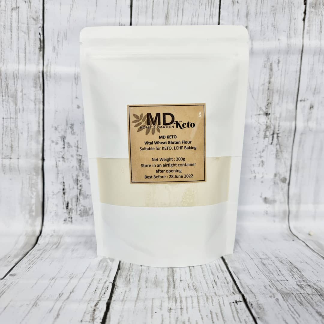 [MD] 200g Vital wheat gluten Powder - MD Keto Home & Garden Malaysia