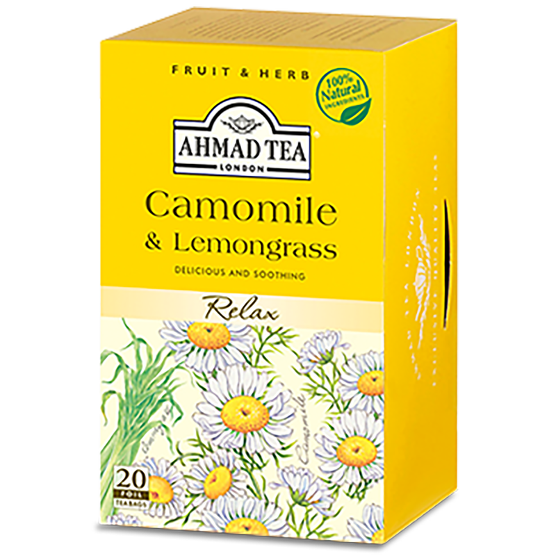 [Ahmad Tea] 20x tea bag Camomile & Lemongrass - MD Keto Home & Garden ...