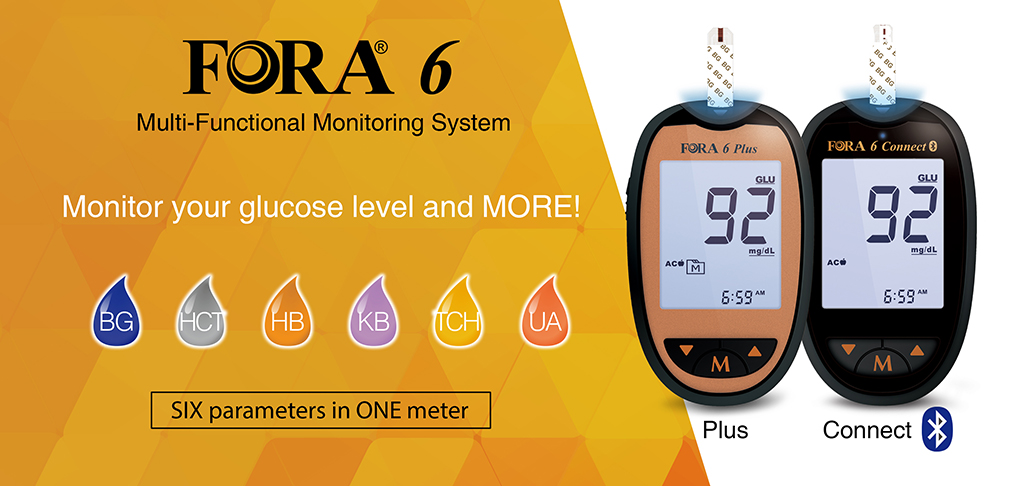 [FORA] FORA Multifunction Health Device Monitor Meter + Strips - MD ...