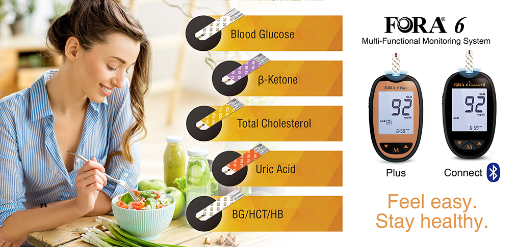 [FORA] FORA Multifunction Health Device Monitor Meter + Strips - MD ...