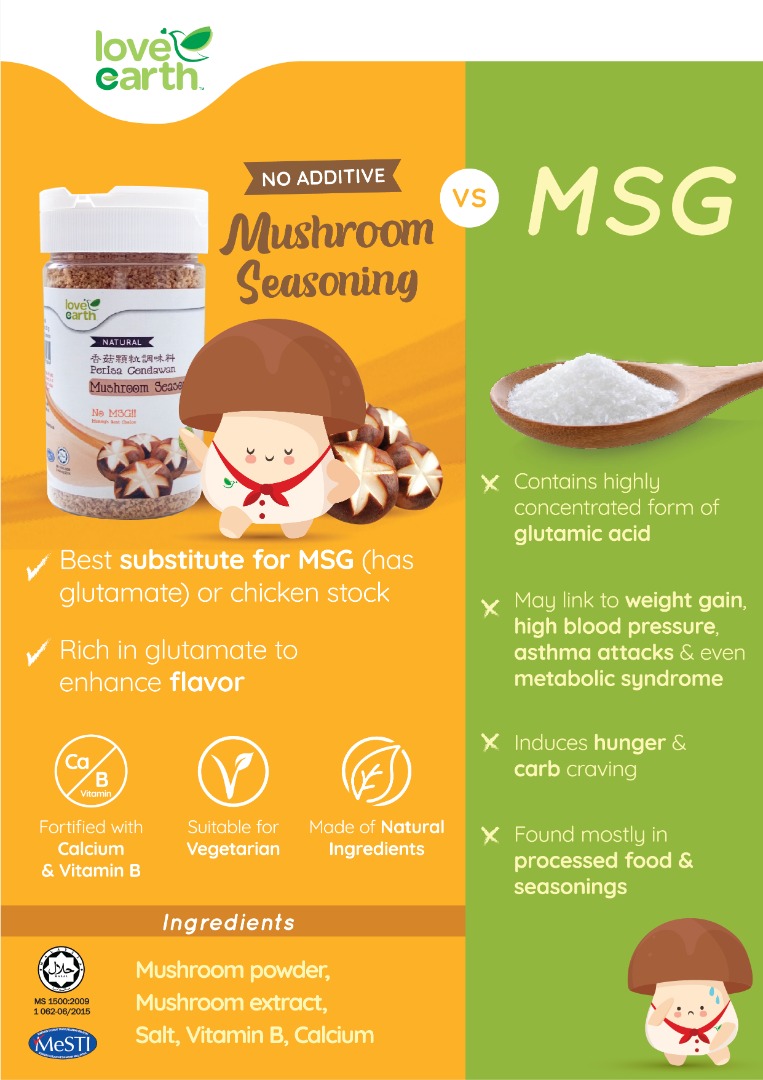 [Love Earth] Mushroom Seasoning - MD Keto Home & Garden Malaysia